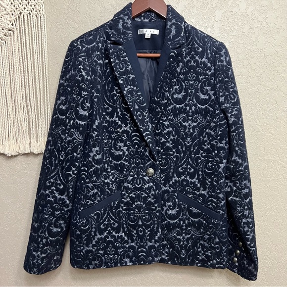 CAbi | Jackets & Coats | Cabi Womens Size 8 Brocade Single Button ...